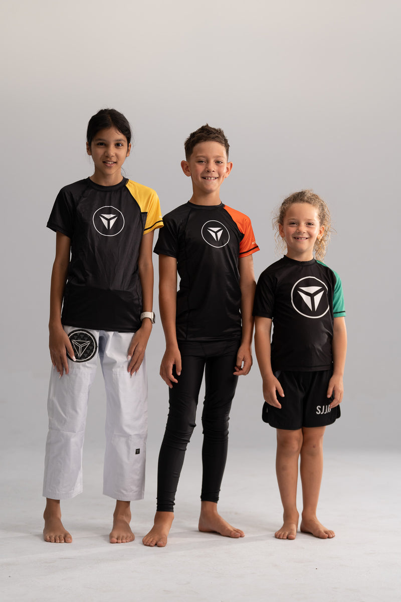 Kids Full Colour Ranked Rash Guard – SJJA Apparel